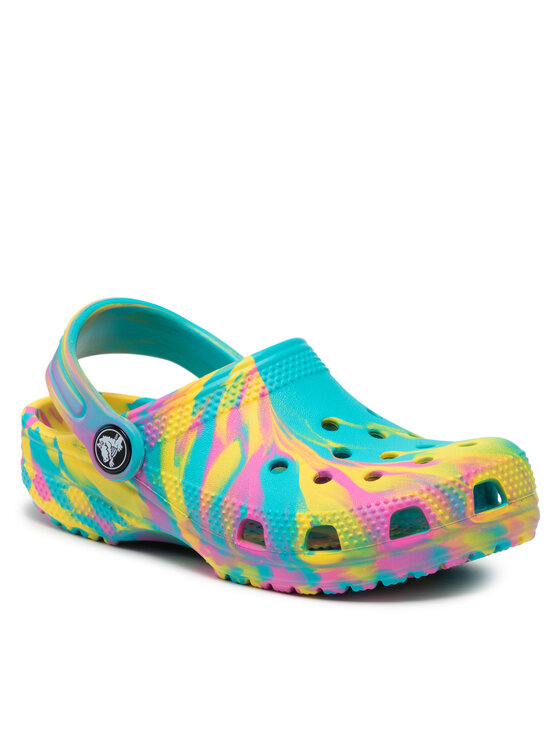 Nazouváky Crocs Classic Marbied Clog K 207464 Barevná | Eobuv.cz