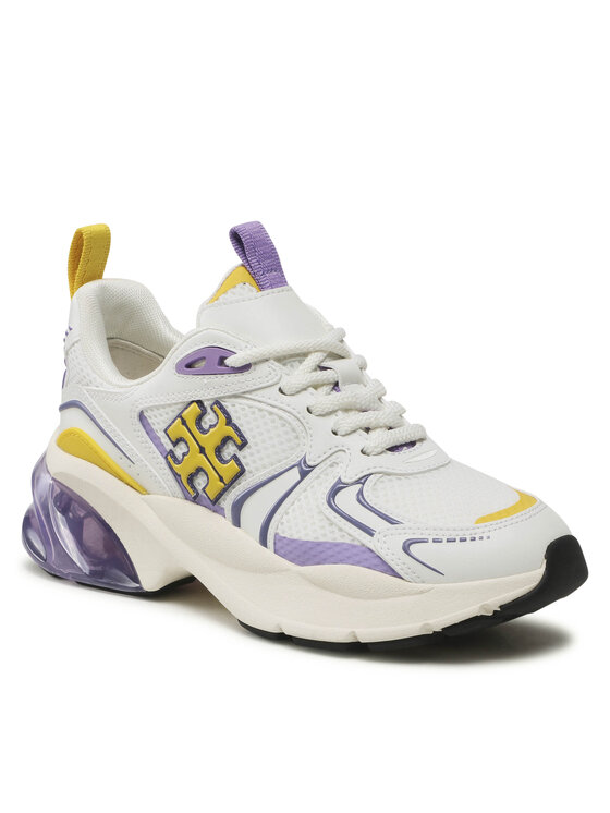 Sneakersy Tory Burch Good Luck Tech Trainer Mesh 147294 Bílá | Eobuv.cz