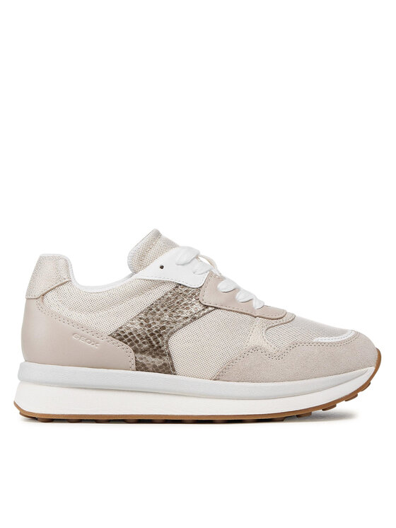 Sneakersy Geox D Runntix B D25RRB 0AS22 C2LH6 Béžová | Eobuv.cz