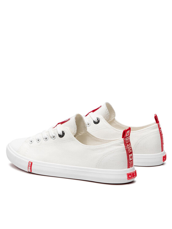 Plátěnky Big Star Shoes FF274087 Bílá | Eobuv.cz
