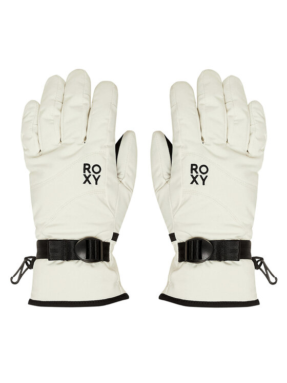 Mănuși snowboard Roxy Jetty Solid ERJHN03267 Alb | Epantofi.ro