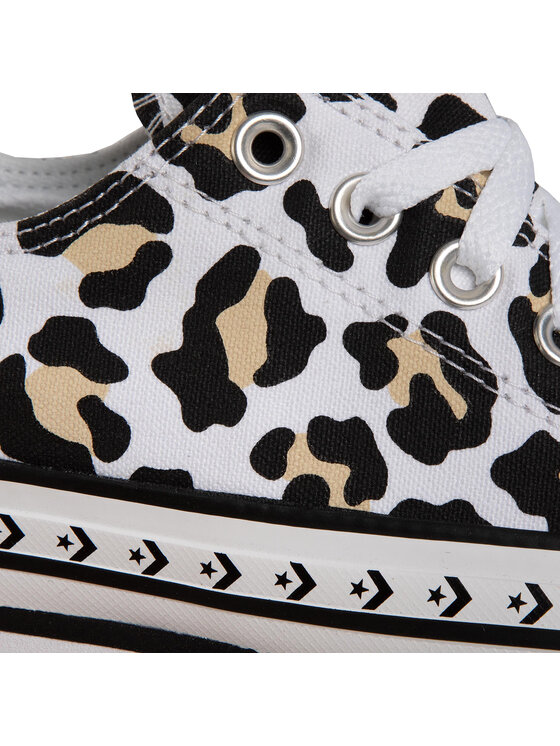 Кецове Converse Ctas Platform Layer Ox 566764C Бял | Obuvki.bg