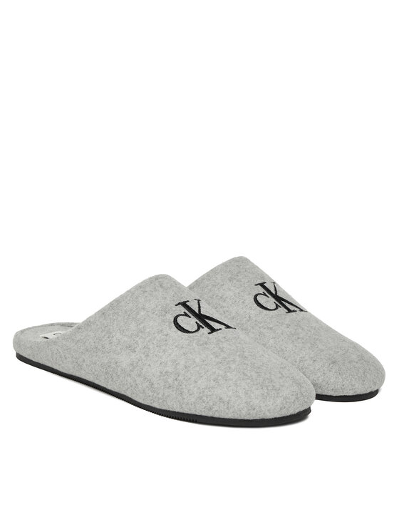 Papuče Calvin Klein Home Slipper Mule HM0HM01931 Sivá | Eobuv.sk