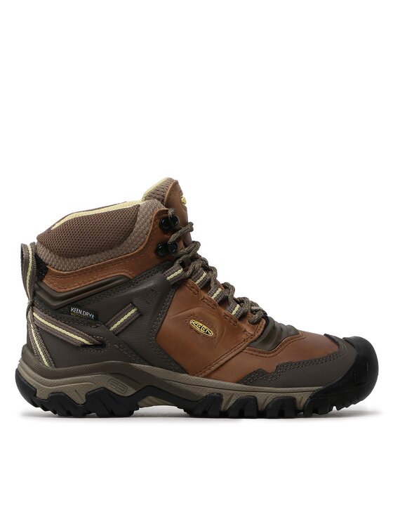 Trekingová obuv Keen Ridge Flex Mid Wp W 1026616 Hnědá | Eobuv.cz