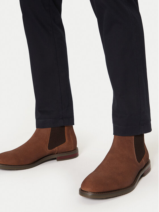 Боти тип челси Clarks Jaxen Easy 26179436 Кафяв | Obuvki.bg