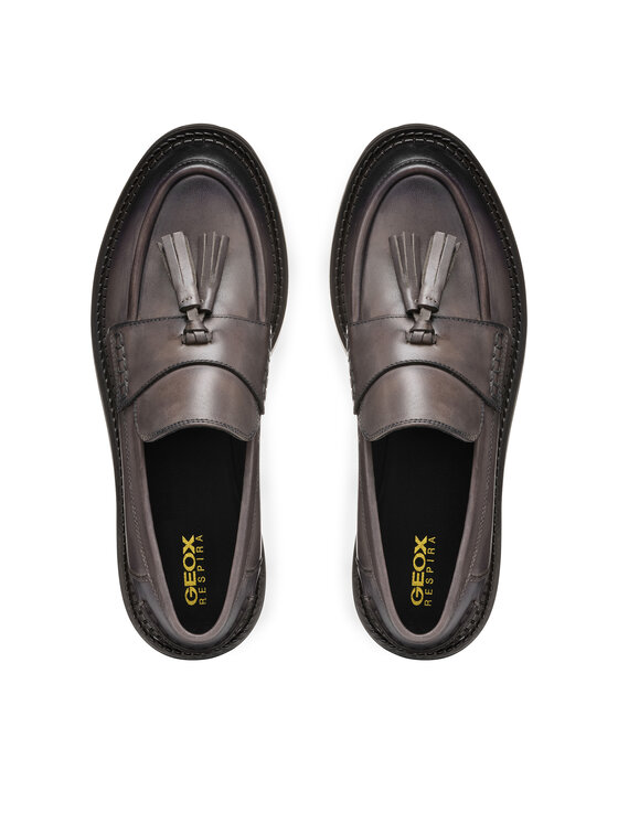 Loafersy Geox D Serilda D46WYH 00043 C6029 Brązowy | Eobuwie.com.pl