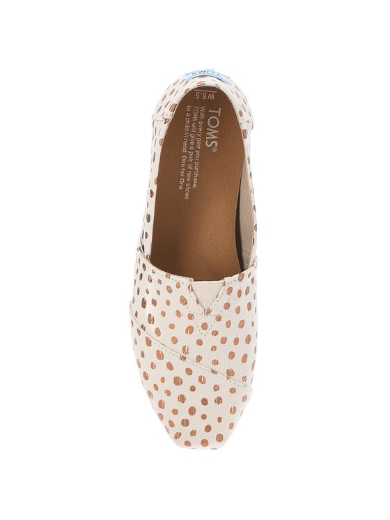 Półbuty Toms Classic 10011646 Beżowy | Eobuwie.com.pl