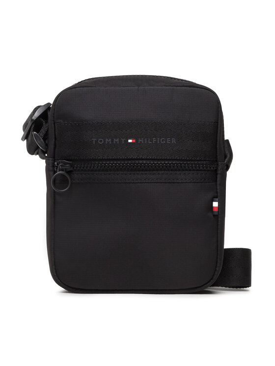 Brašna Tommy Hilfiger Th Horizon Mini Reporter AM0AM10262 Černá | Eobuv.cz