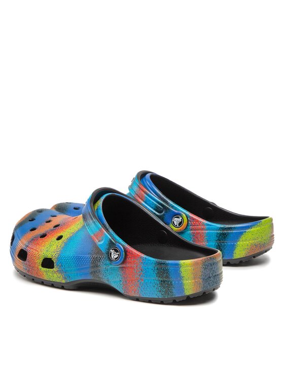 Nazouváky Crocs Classic Spray Dye Clog 208054 Barevná | Eobuv.cz