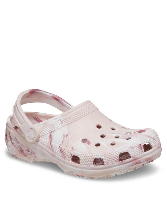 Nazouváky Crocs Classic Marbled Clog 206867 Růžová | Eobuv.cz