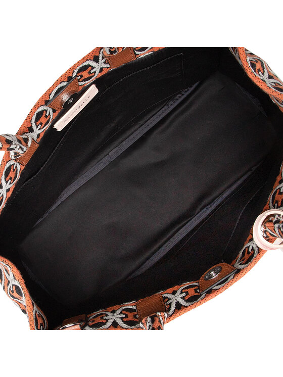 Kabelka Coccinelle MBD Never Without Bag Jacquar E1 MBD 18 02 01 Oranžová | Eobuv.cz