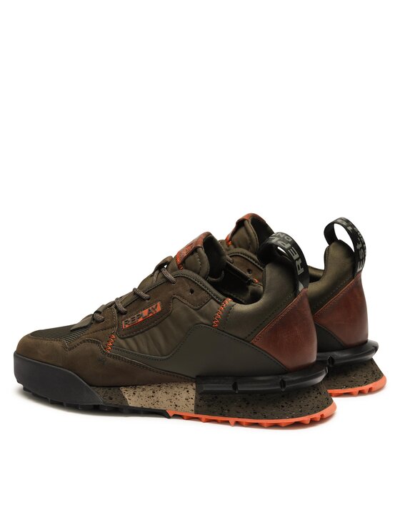 Sneakersy Replay Field Classic X GMS1P.000.C0032L Zelená | Eobuv.cz