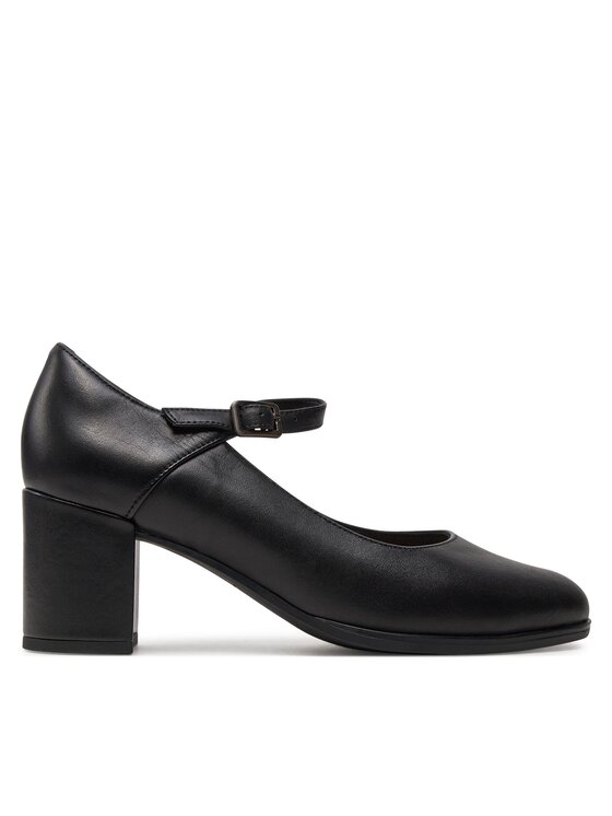 Обувки на ток Clarks Freva55 Strap 26172052 Черен | Obuvki.bg