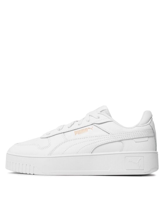 Sneakersy Puma Carina Street Jr 393846 01 Biały | Eobuwie.com.pl