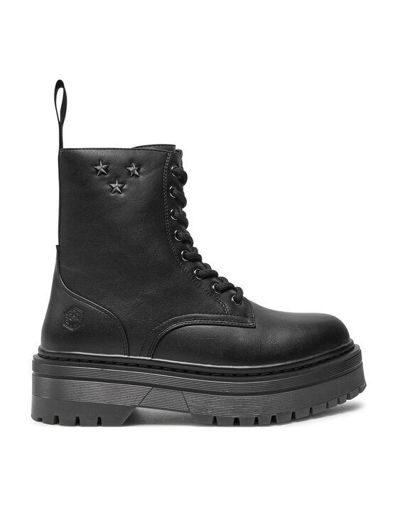 Trapery Lumberjack Elyse SWC1501-001-S01 Czarny | Eobuwie.com.pl
