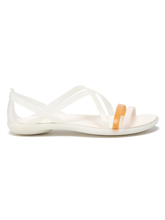 Sandály Crocs Isabella Strappy Sandal W 204915 Bílá | Eobuv.cz