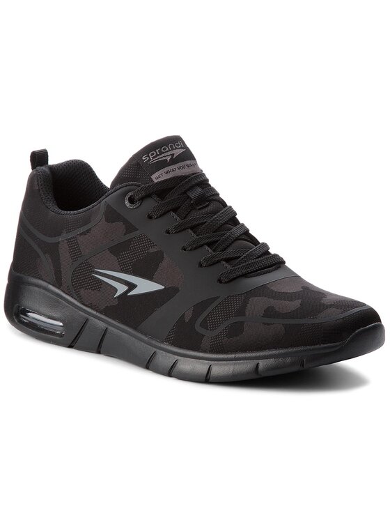 Sneakersy Sprandi MP07-17155-01 Czarny | Eobuwie.com.pl