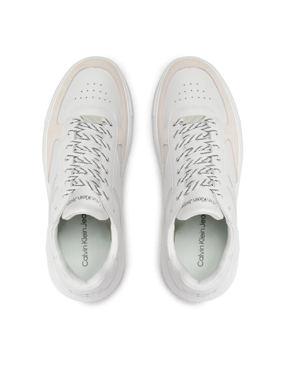 Sneakersy Calvin Klein Jeans Chunky Cupsole Gel Backtab YM0YM00554 Bílá | Eobuv.cz
